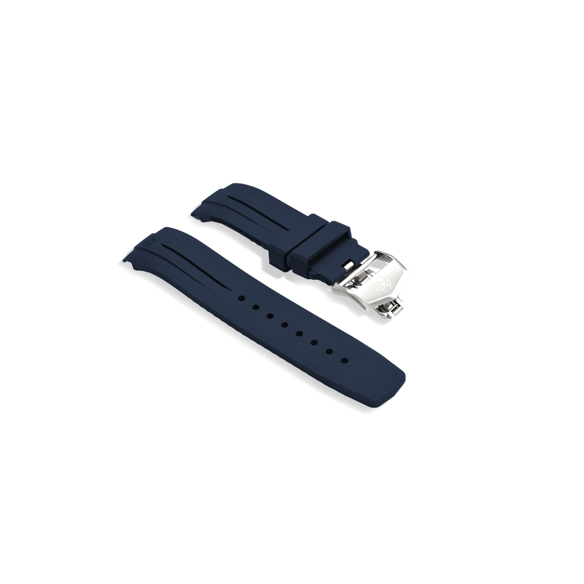Crown Rubber Watch Case Strap in Blue | GOLDEN CONCEPT – ゴールデンコンセプト公式サイト